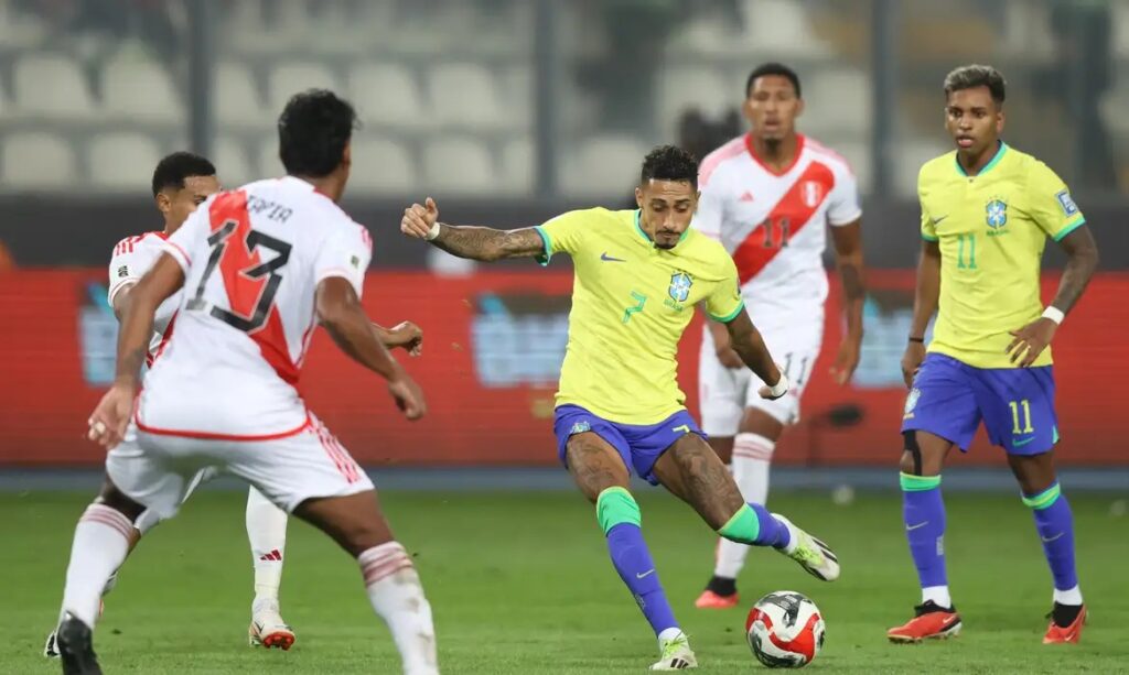 Brasil enfrenta o Peru nas Eliminatórias da Copa do Mundo 2026 ...